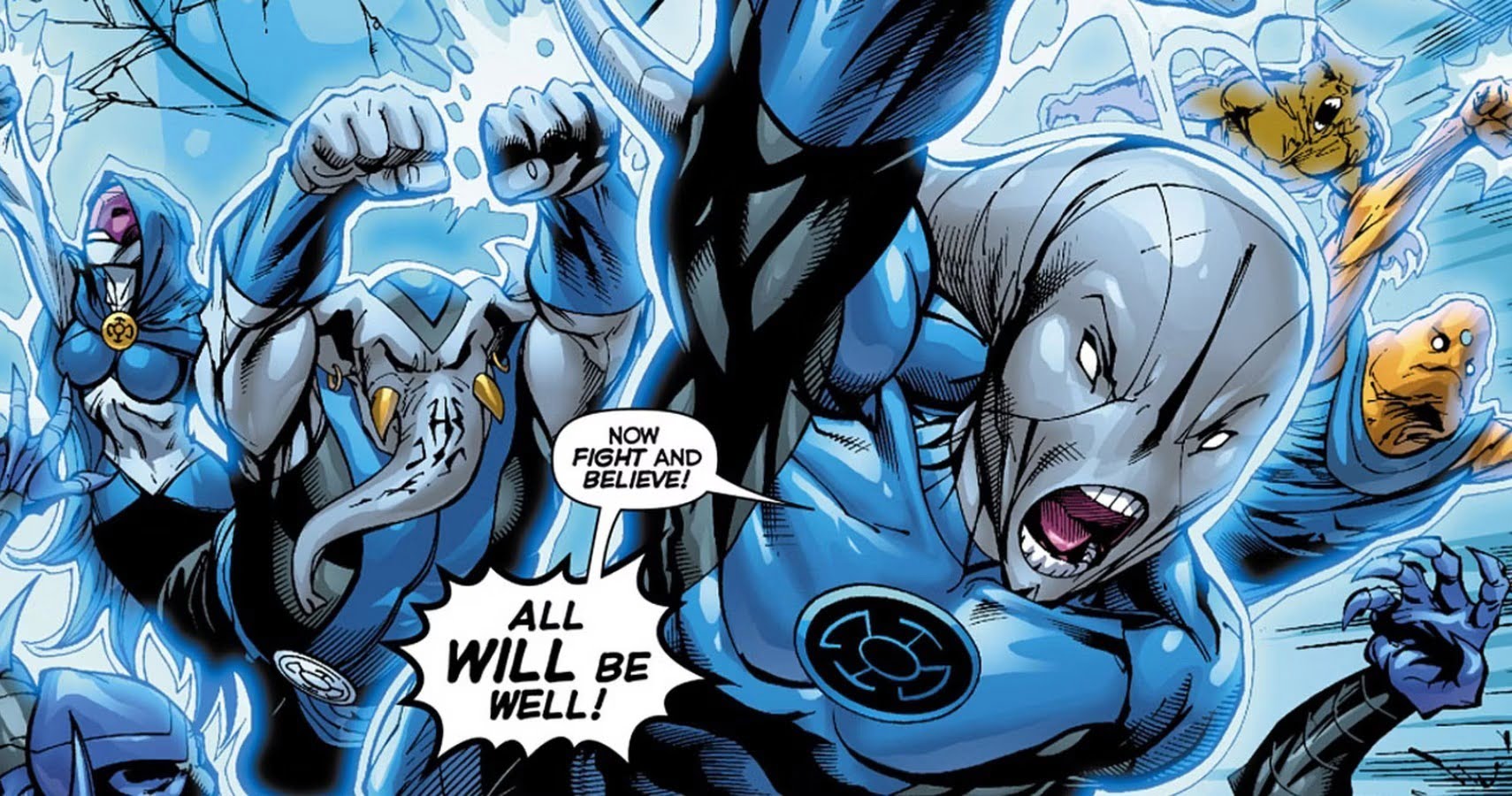 Blue Lantern Corps (Espoir) : Les Gardiens de l’Espoir dans l’Univers ...